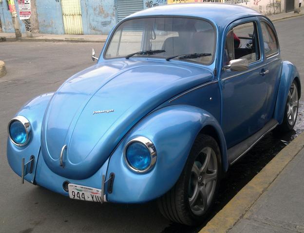 Vochos deportivos azules - Imagui