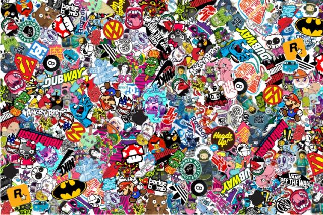 Stickers Boom - Imagui